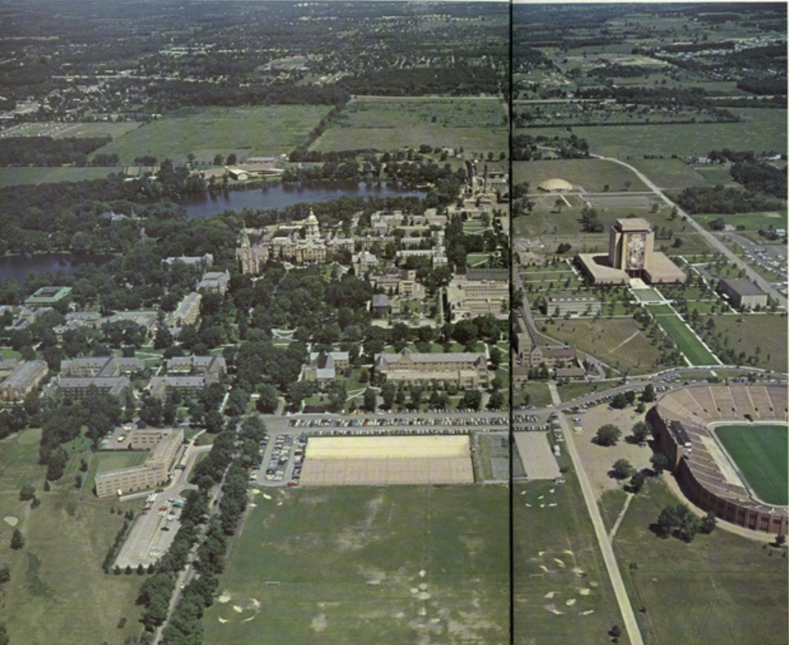 University Of Notre Dame Campus Map Pdf - United States Map