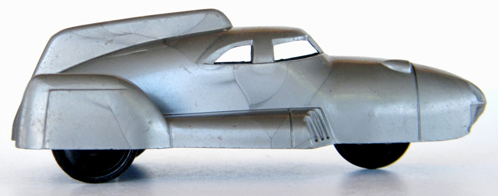 Toys and Stuff: Pyro Rocketship, Early 1950s (silver)