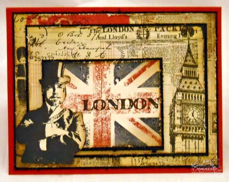 Designs by Lisa Somerville: Loverly London Collage