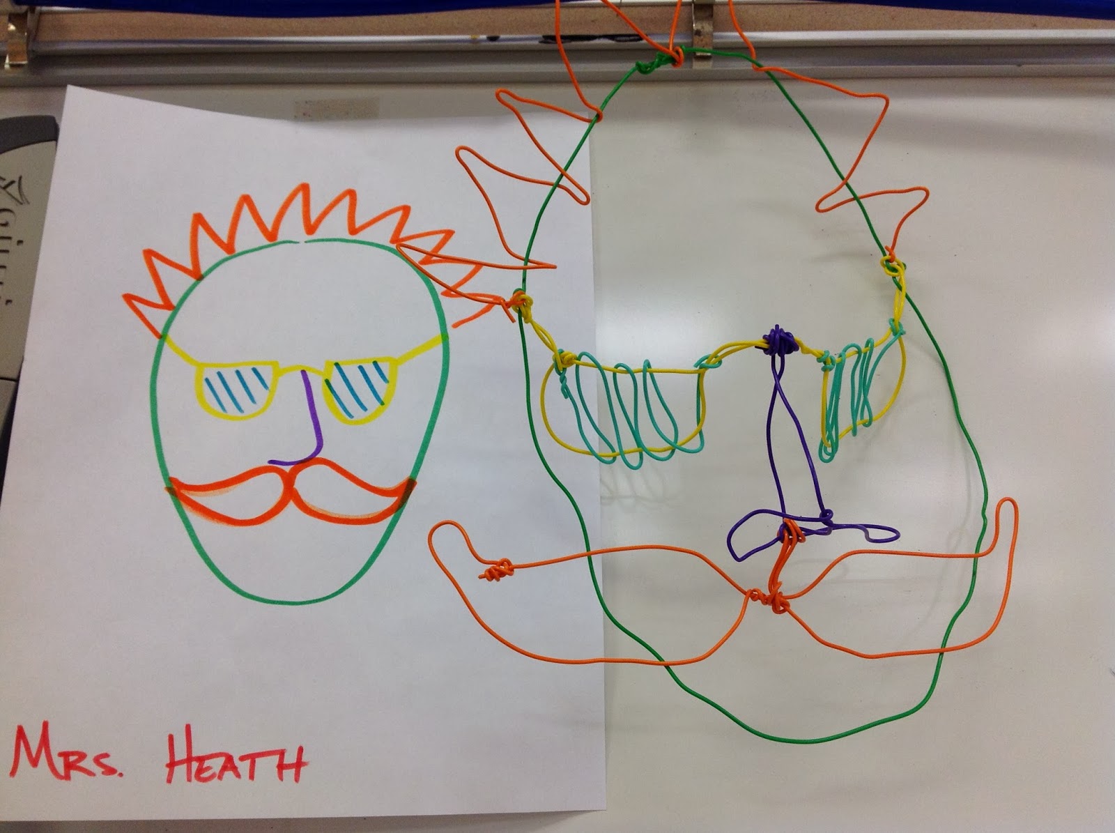 Miss Arty Pants: Wire Masks