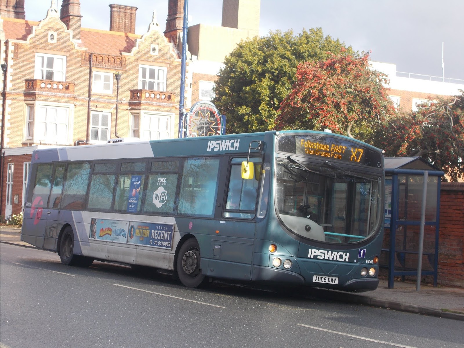 Central Suffolk Bus Blog: X7 bus service and 60A service.