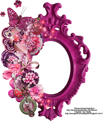 Escape From Reality Blog: FTU 'Bohemian Spring' Cluster & Cluster Frames