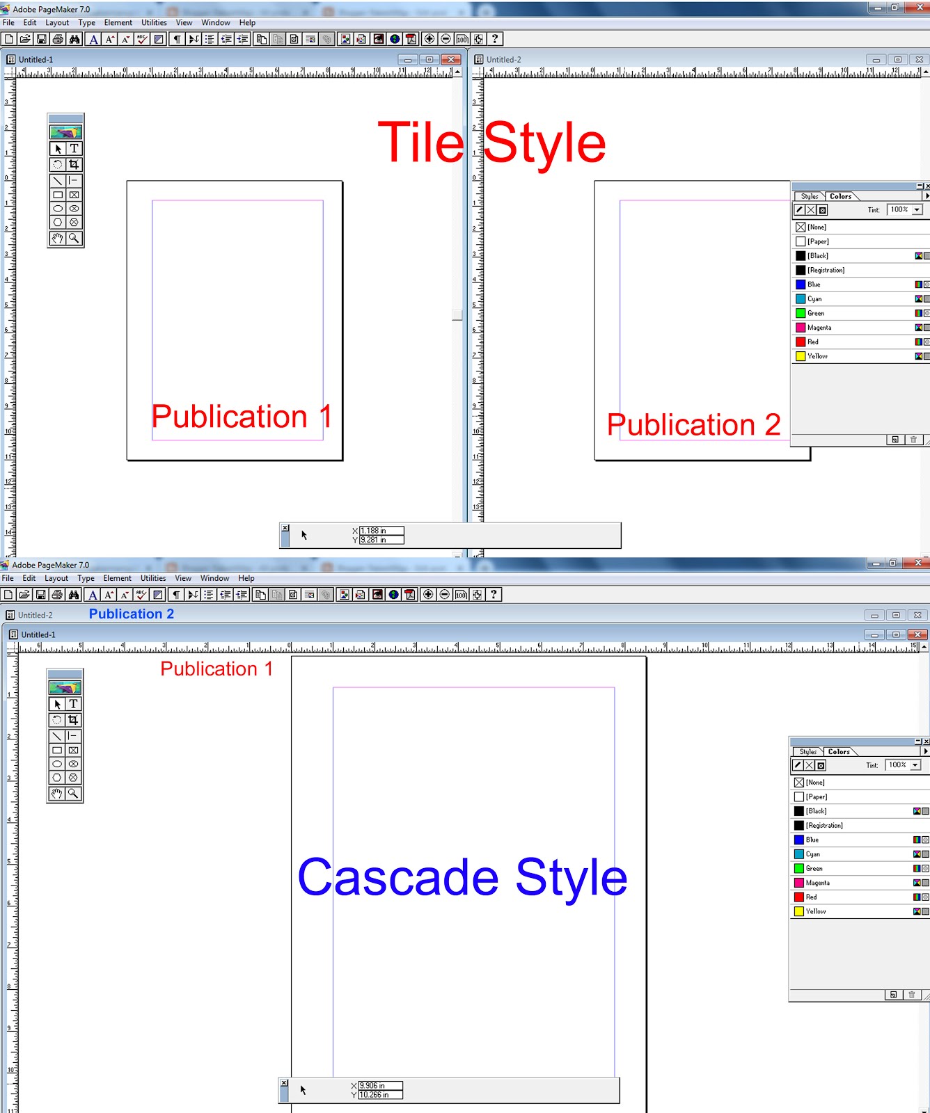 Adobe PageMaker 7.0 Complete All Menu Full Notes in Hindi - RakeshMgs