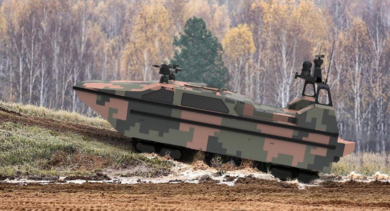 AAG_th บันทึกประจำวัน: ความก้าวหน้าการพัฒนายานรบผิวน้ำไร้คนขับสะเทินน้ำ ...