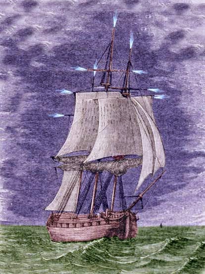 A Matéria do Tempo: Fogo-de-santelmo