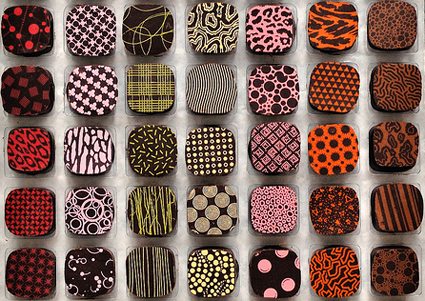 Chocolates: Colorful chocolates