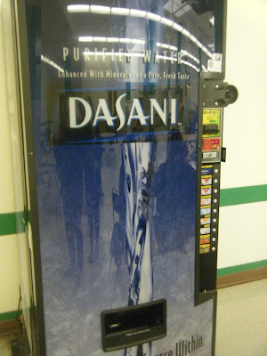 Advertising in Cleveland High School: Dasani Vending Machine