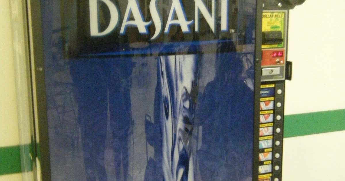 Advertising in Cleveland High School: Dasani Vending Machine