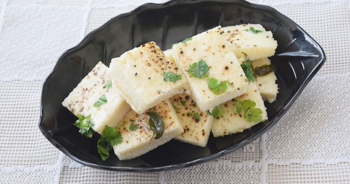 Idla - White Dhokla - Famous Gujarati Farsan Recipe | Magic of Indian Rasoi