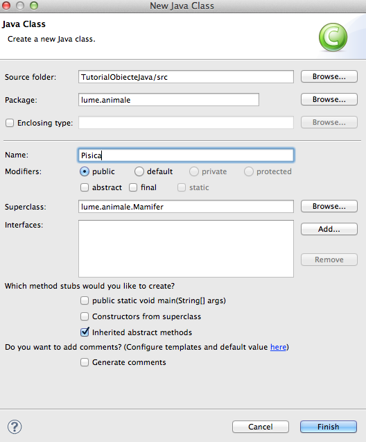 {tutoriale pe cod}: Programare orientată pe obiecte: Java - pachete ...