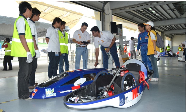 ITS TEAM - SAPU ANGIN SHELL ECO MARATHON 2012