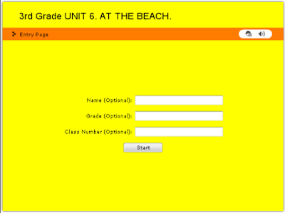 3rd Grade - Unit 6. "AT THE BEACH" | ENGLISH LANGUAGE RESOURCES FOR ...