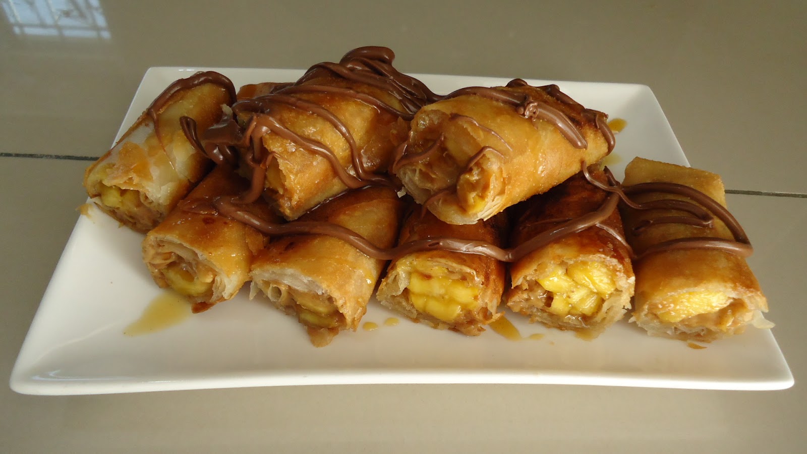 Zara ♥ Baking: POPIA PISANG & SOS GULA MELAKA...