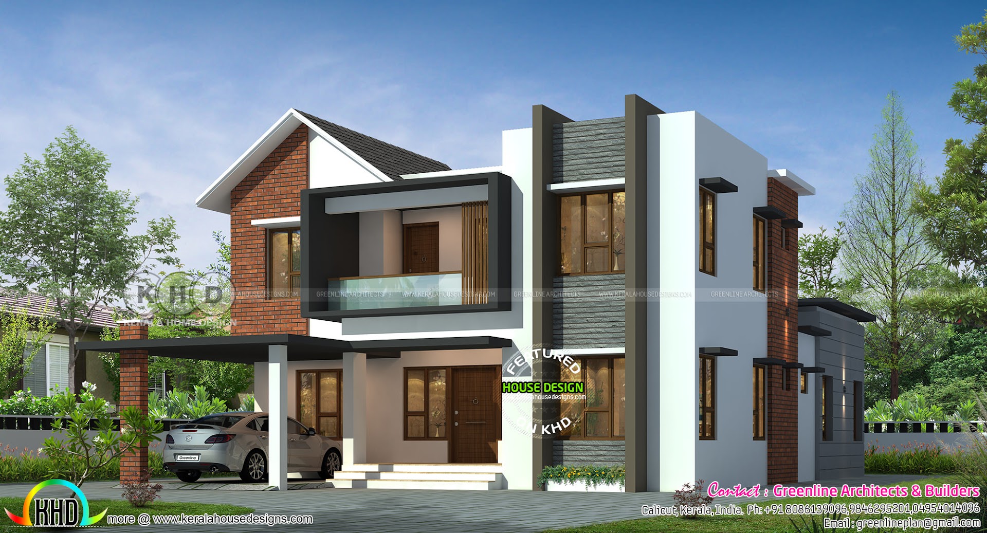 2755 square feet mixed roof Kerala home design - Kerala Home Design and ...