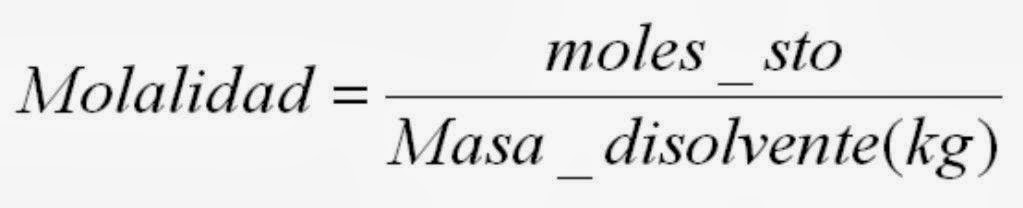 Tareas Faziles: Molalidad y Molaridad