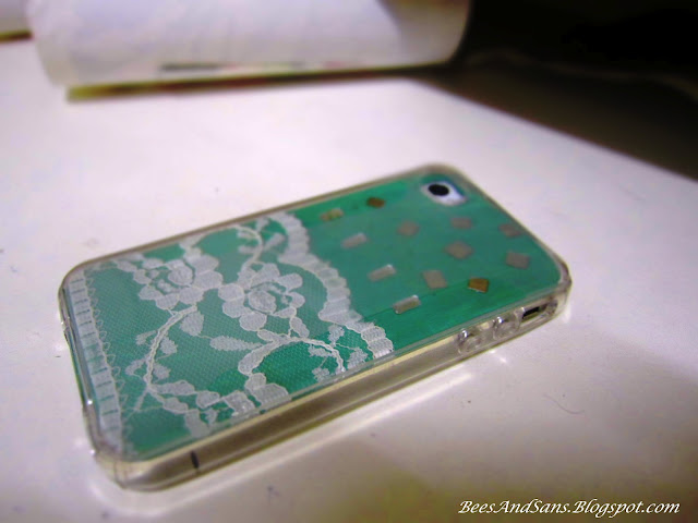 Bee's And San's: DIY Paper Inserts For iPhone Clear Case