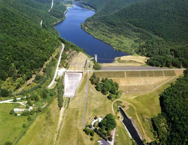 PA Environment Digest Blog: George B. Stevenson Dam, Sinnemahoning ...