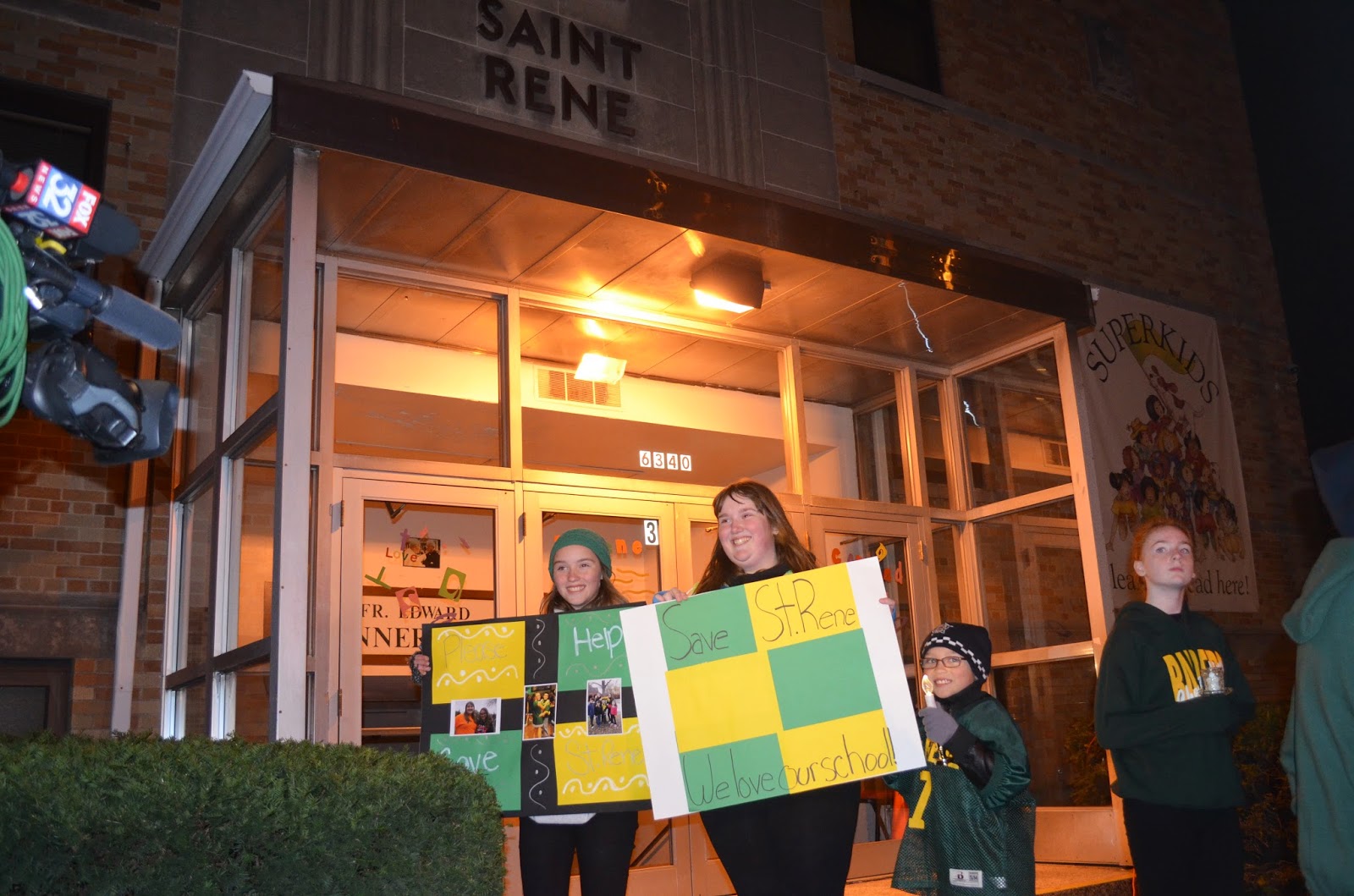 Southwest Chicago Post: St. Rene Faithful Rally to Save School