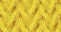 Sand Cable Pattern - Hand Knitting Stitches