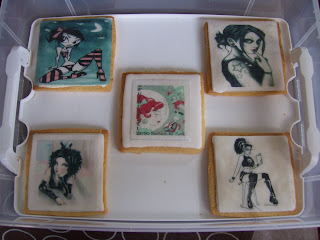 2cute2cut.com: Gothic Cookies