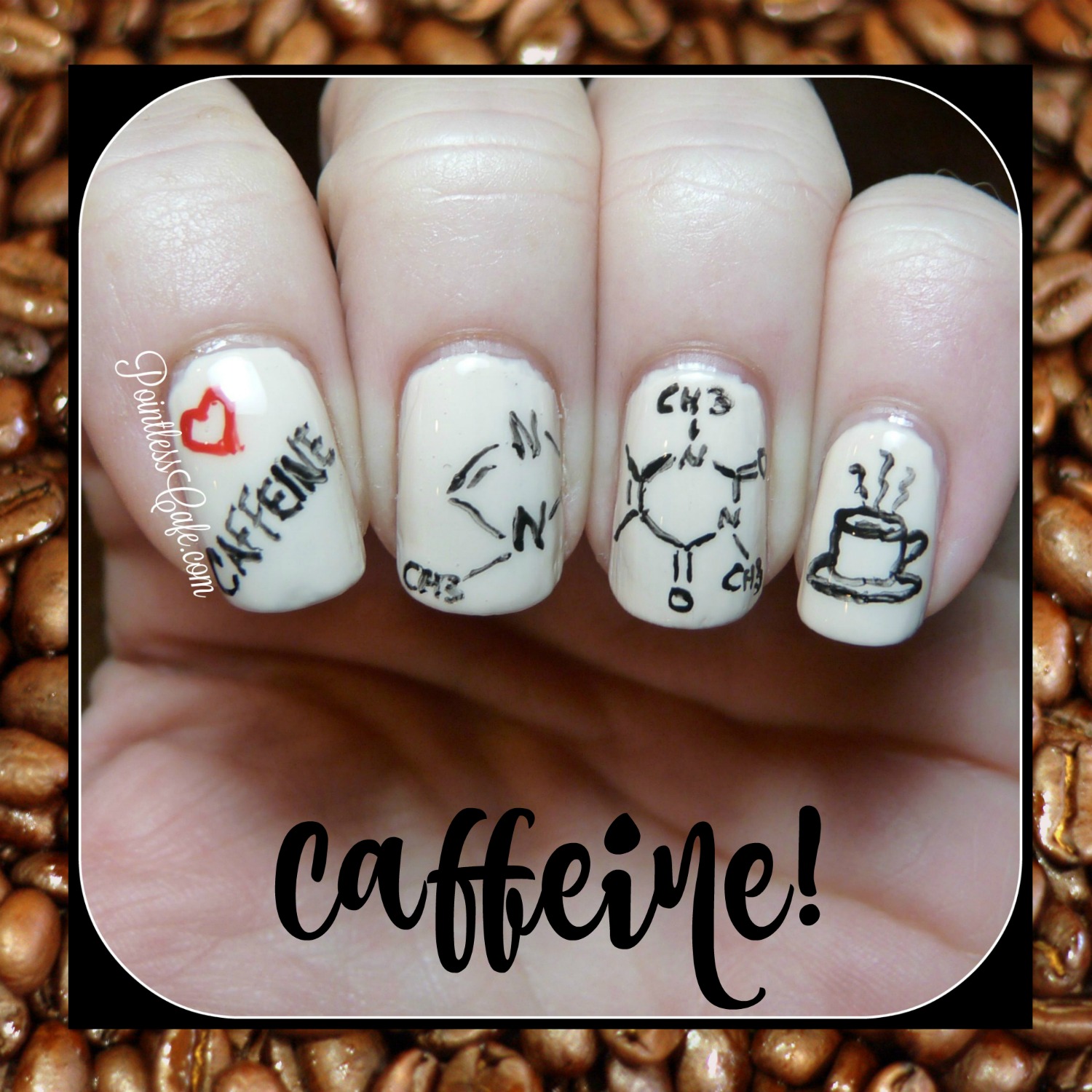 40 Great Nail Art Ideas: Geeks! - Caffeine | Pointless Cafe
