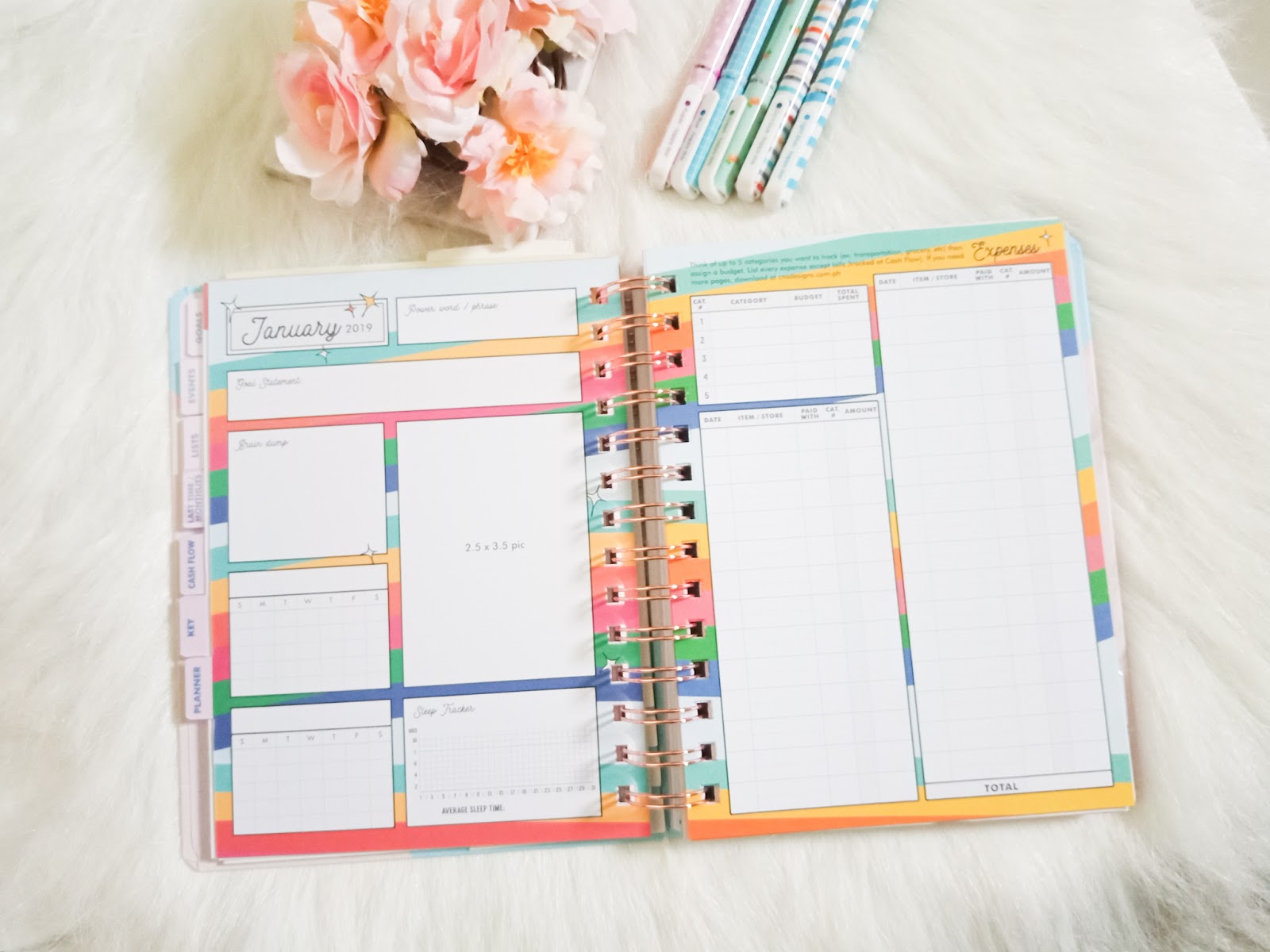 Here's a peek to Design Your Life Planner 2019 — Sweet Confessions by Shy