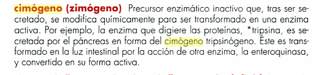 Bioquimica! : CIMÒGENOS (Proenzima)