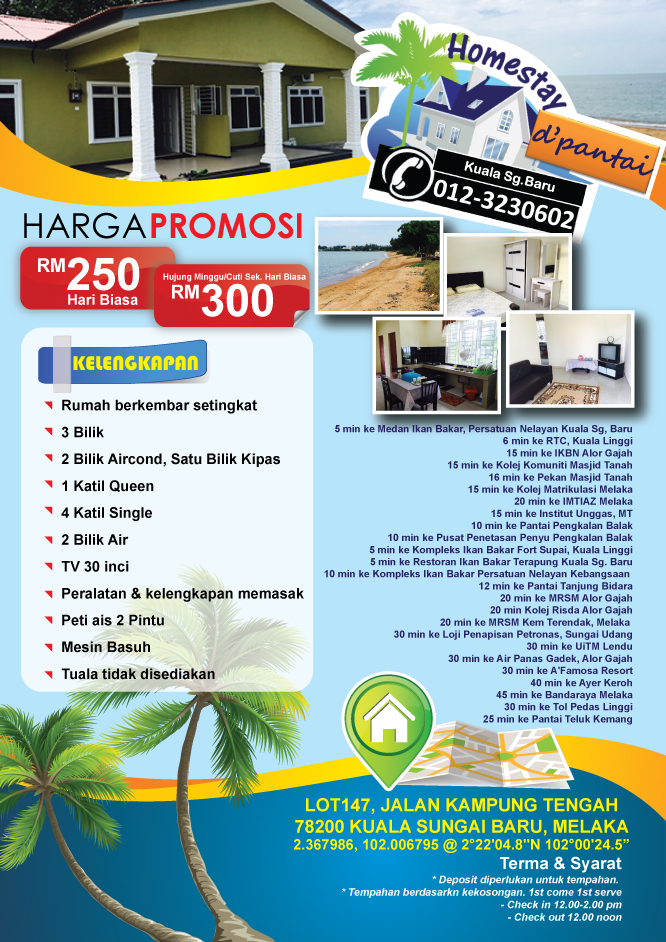 D'Pantai Homestay Kuala Sungai Baru: Rate & Reservations