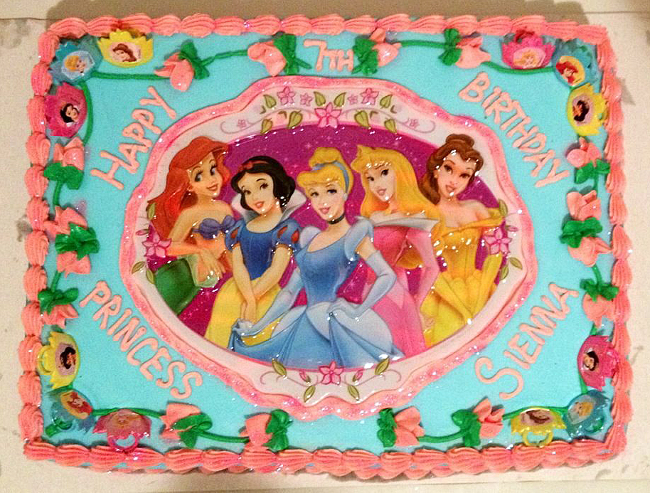 Babycake's Bake Shop: Sienna's Disney Princess Cake