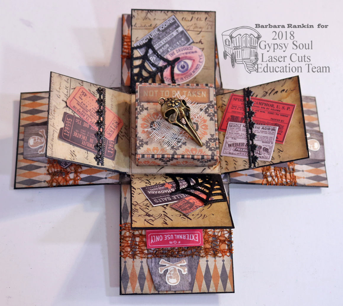 Black Hole Art Studio: Wicked Halloween Explosion Box with Gypsy Soul ...
