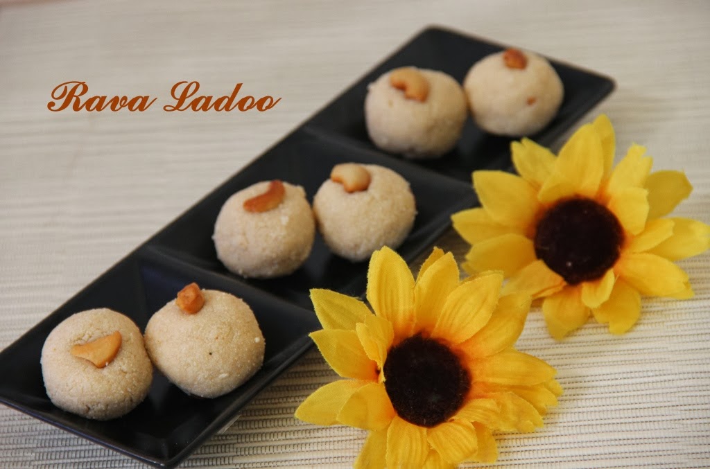 Rava Ladoo/ Semolina Ladoo ~ Lincy's Cook Art
