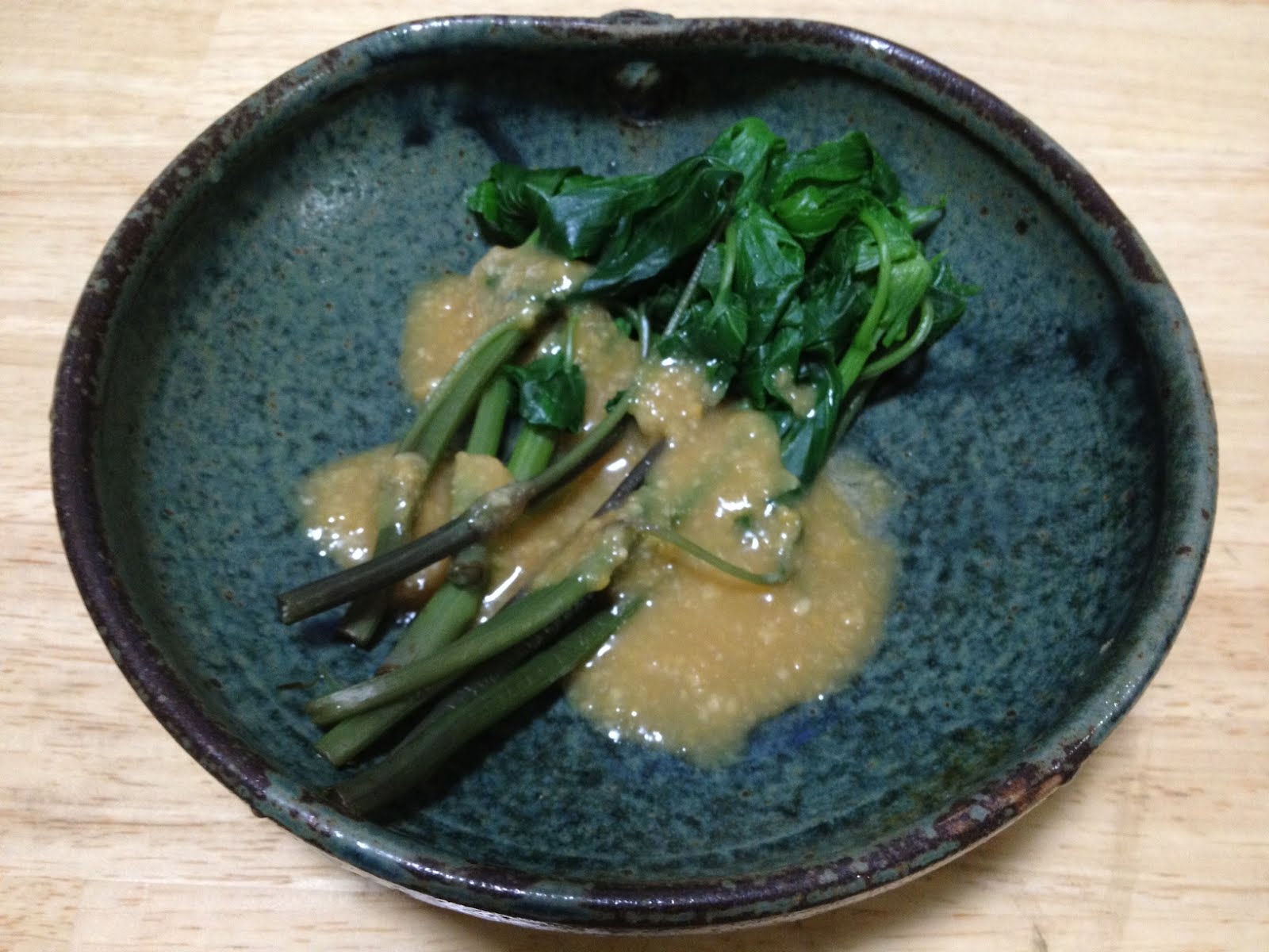 trilf vol.2: [料理]しどけの酢味噌和え