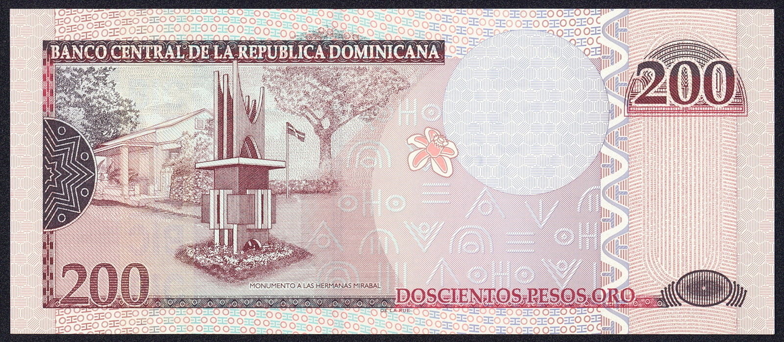 Dominican Republic 200 Pesos Oro banknote 2007 Mirabal Sisters|World ...