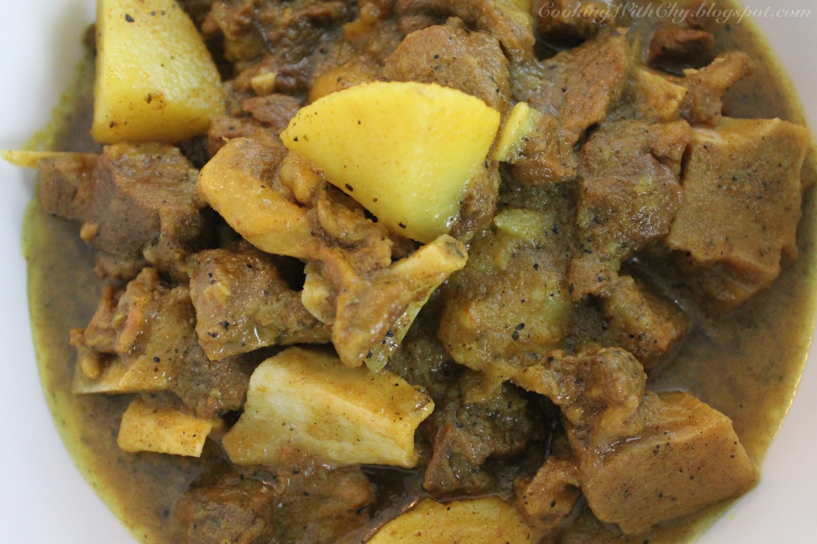 Cooking With Chy : Curry Goat