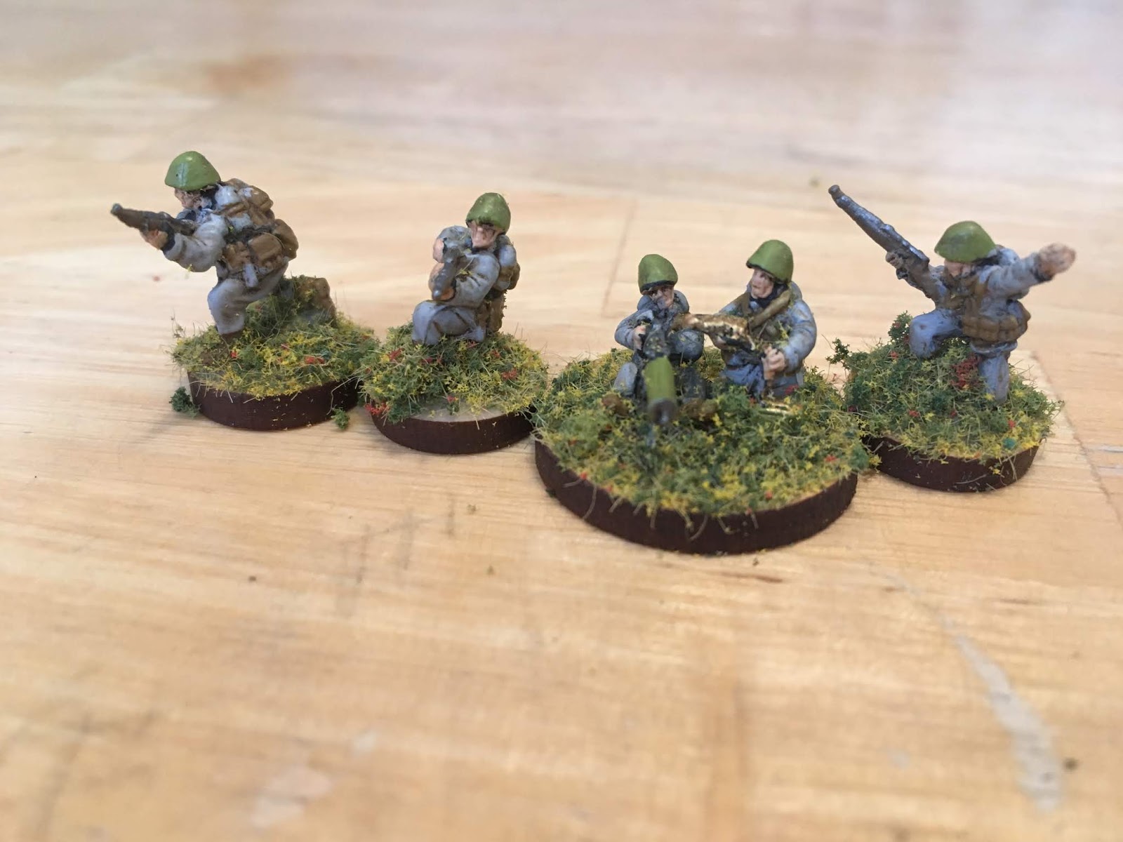 Wargaming in Sverige!: Painting and rebasing 15mm WW2 miniatures