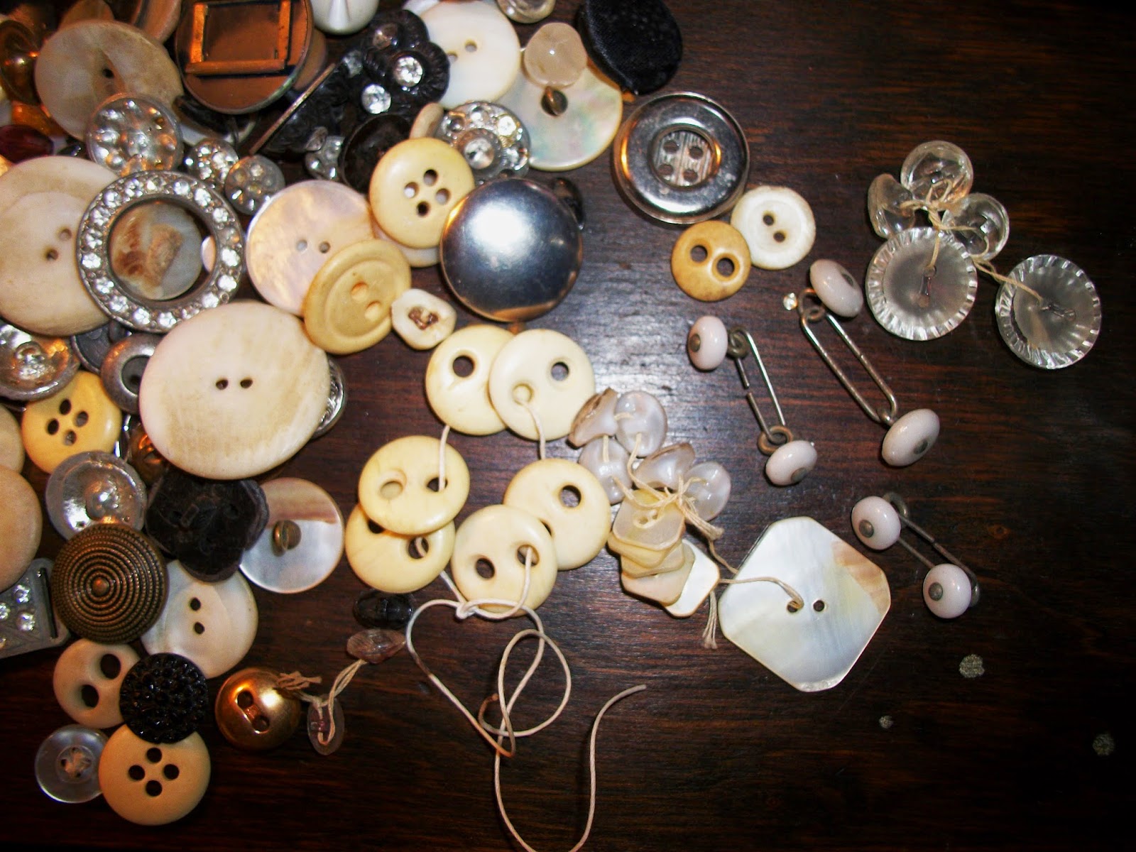 Henny Penny Lane: Buttons and Oil Lamps