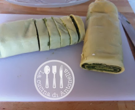LA CUCINA DI ANTONELLA: Rotolo di pasta spinaci e ricotta