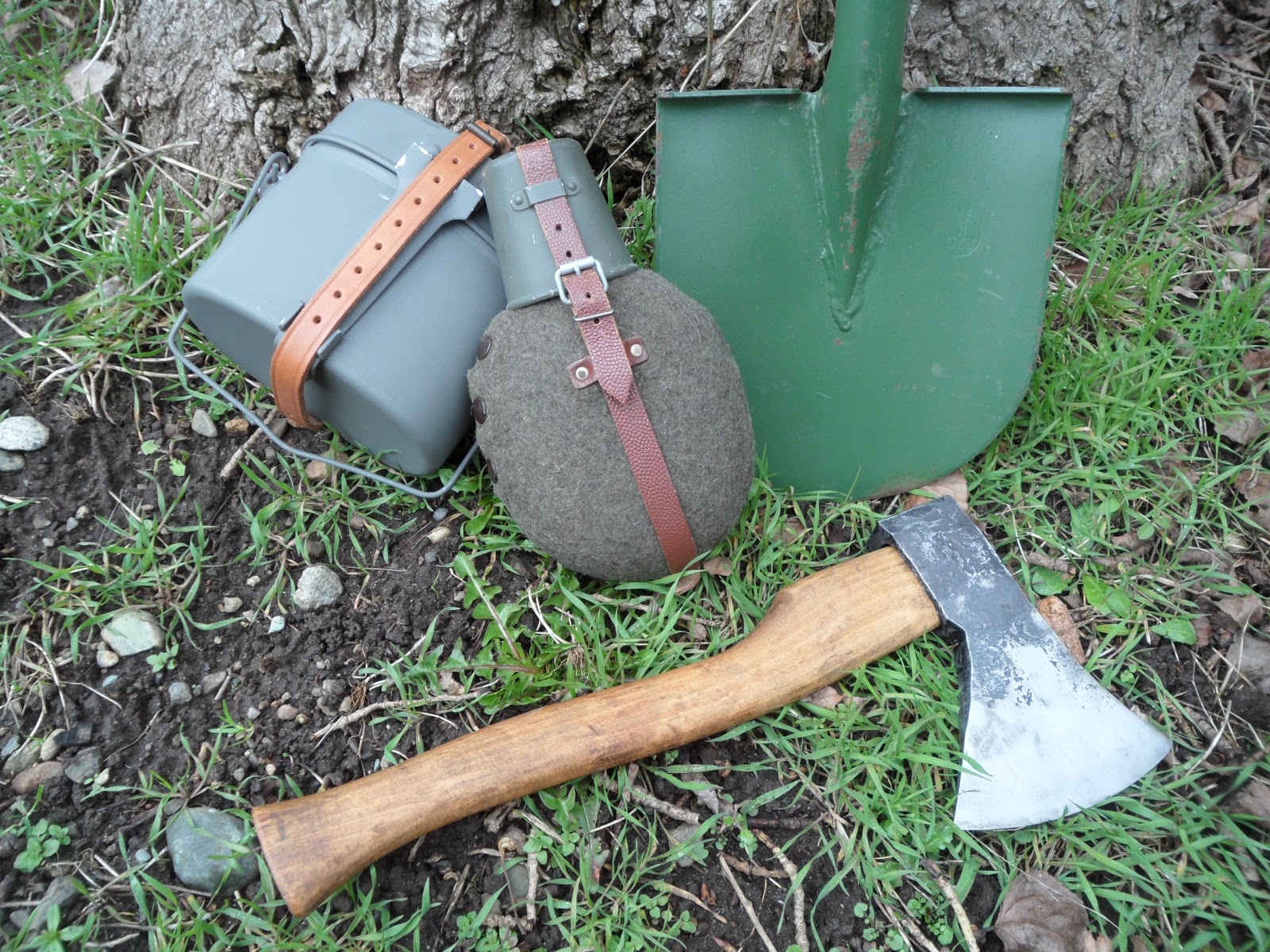 Four Bees: East German Military, DDR, NVA, Pioneer Axe - Hatchet, circa ...