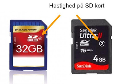 www.fotoringen.dk: Hvilke SD kort passer til mit kamera?