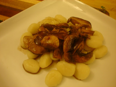 anymonkeycan: MUSHROOM GNOCCHI MARSALA WITH MINT & WALNUTS (a 2-3 ...