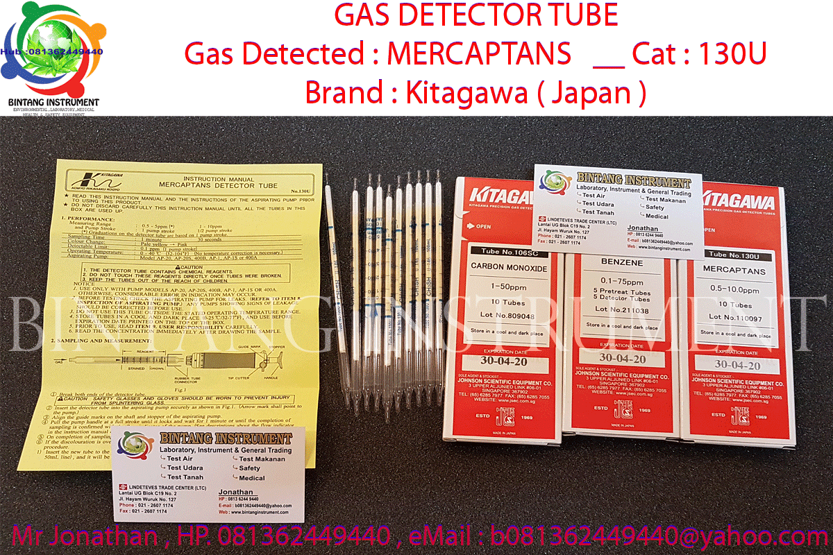 .: 081362449440 Jual Kitagawa gas test tube Indonesia , Distribuor ...