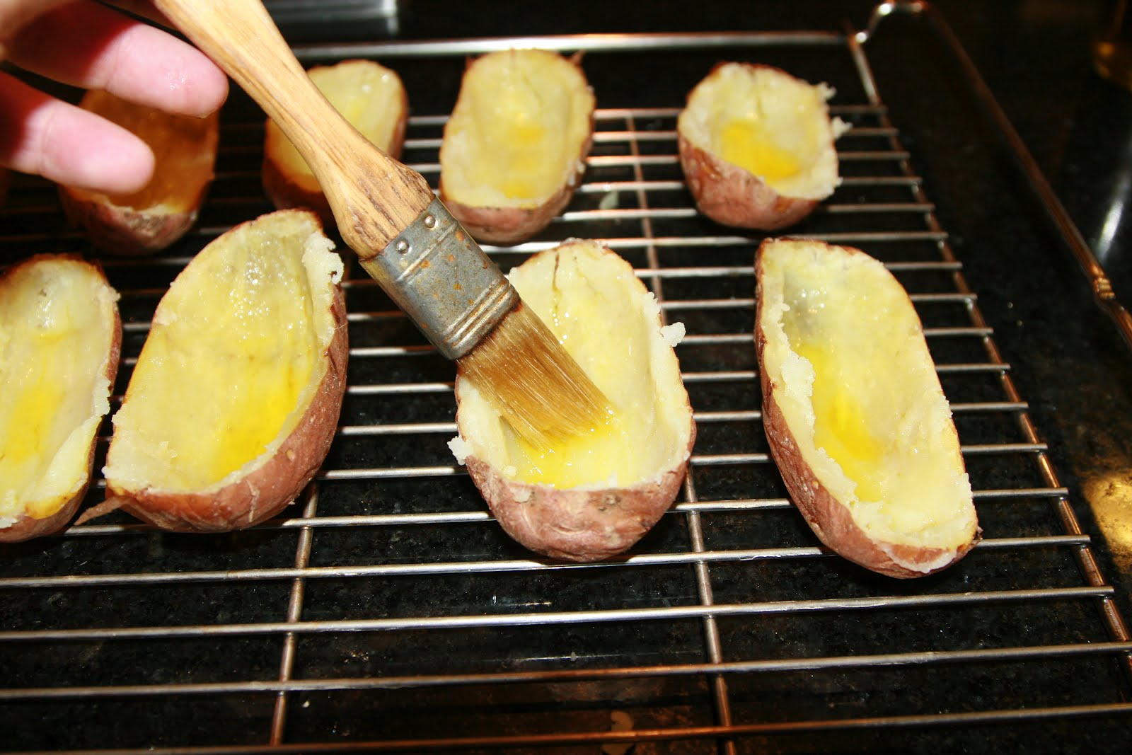 Emilio Deik: Canoas de Cascara de Papas (Potatoes Skins) TGI Friday´s