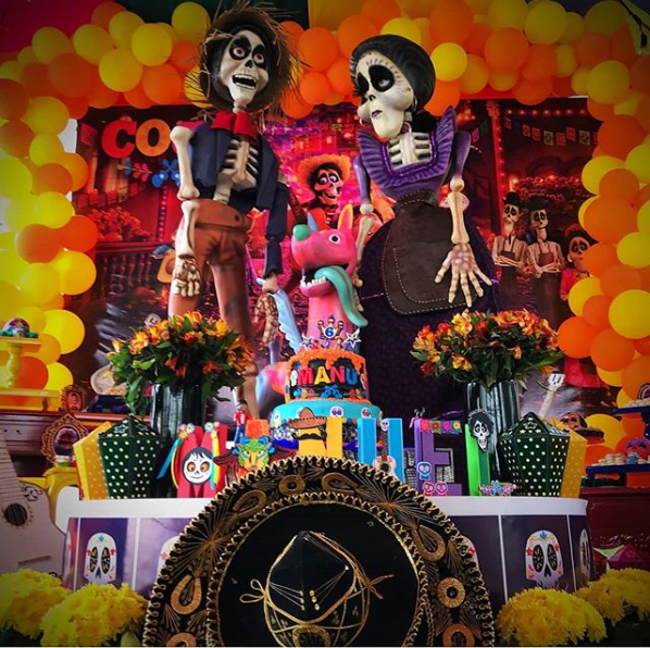 ideas para una fiesta de Coco