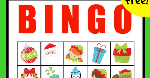 Christmas BINGO Game | Totschooling - Toddler, Preschool, Kindergarten ...