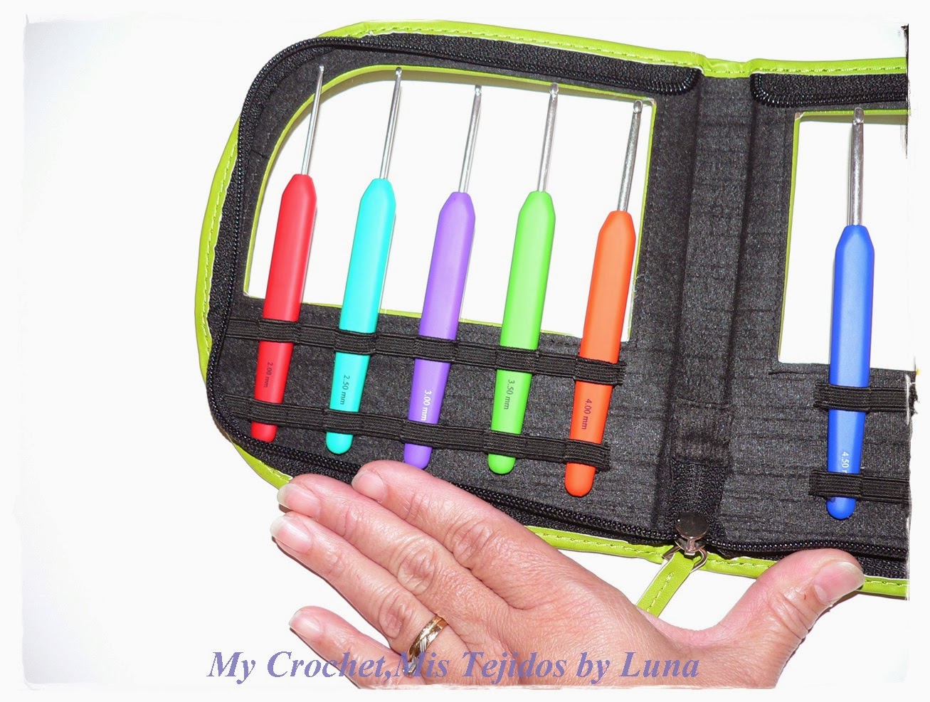 MY NEW CROCHET HOOKS " KNIT PRO " / MIS NUEVOS GANCHOS CROCHET " KNIT ...