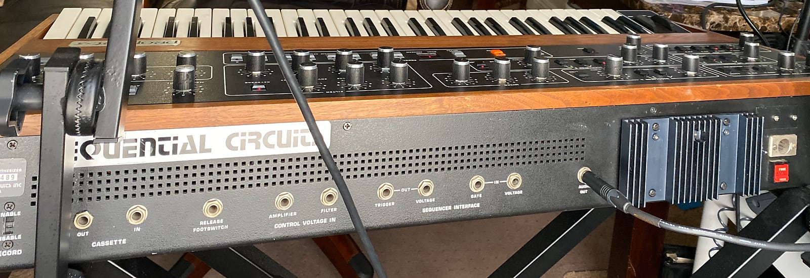 MATRIXSYNTH: Sequential Circuits Prophet 5 Rev3.2 Analog Synthesizer SN ...