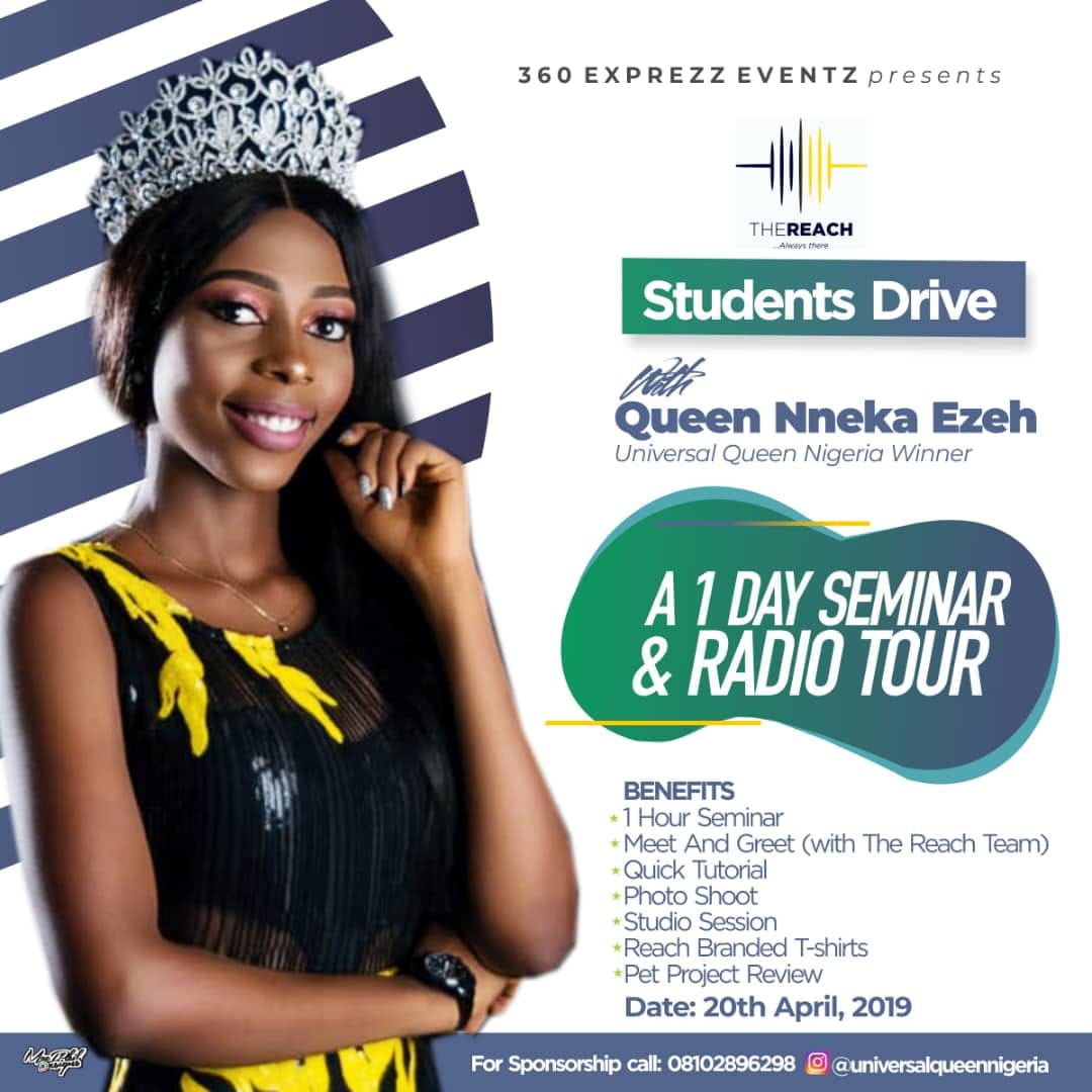 UNIVERSAL QUEEN NIGERIA : REGISTER FOR UNIVERSAL QUEEN NIGERIA PAGEANT