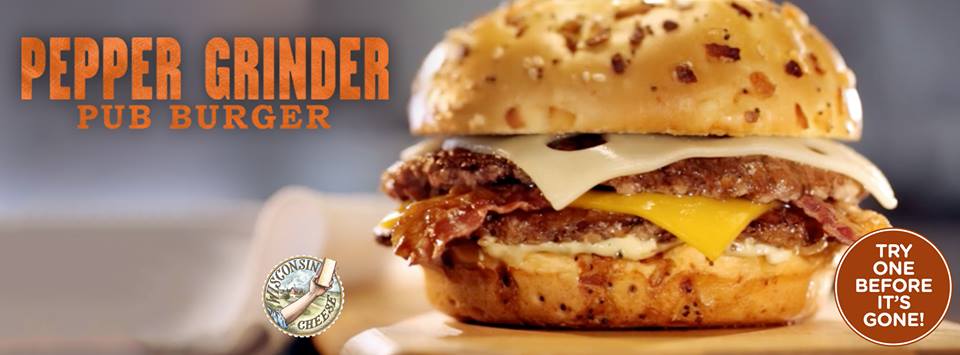 News: Culver's Brings Back Pepper Grinder Pub Burger