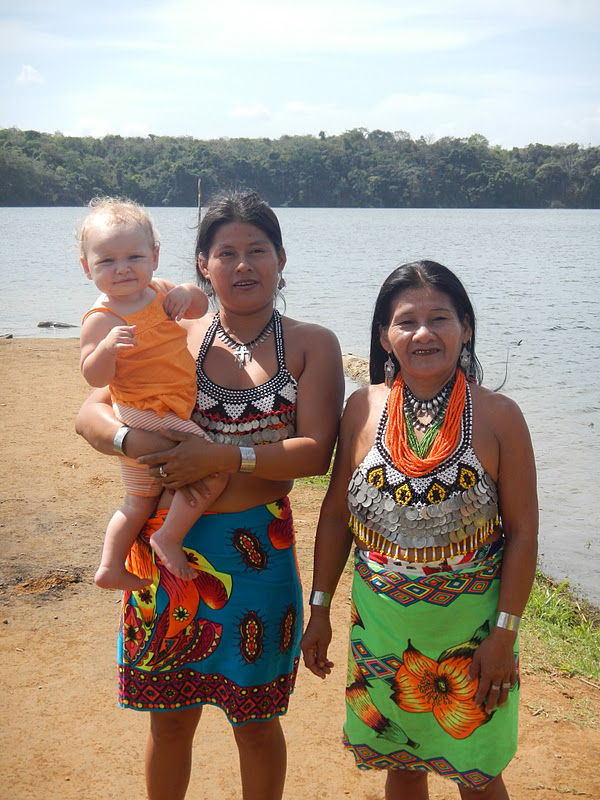 Bells in Panama: Genevieve of the Jungle: Visiting the Embera Tribe and ...