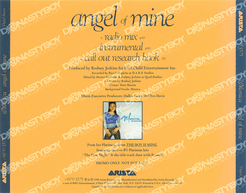 Promo, Import, Retail CD Singles & Albums: Monica - Angel Of Mine ...